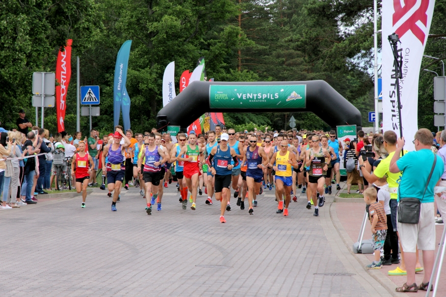 Ventspils Piedzīvojumu parka maratonā uzvar Jekaterina Sokunova un ...